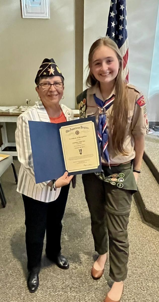 Post 21 recognizes new Eagle Scouts of Troop 226 | Legiontown U.S.A.